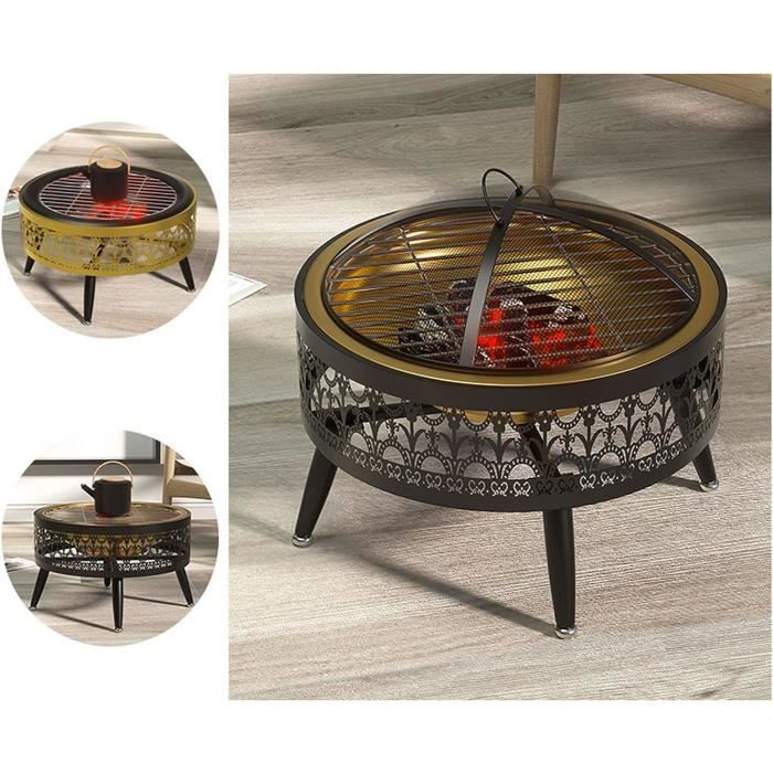 Extérieur Brasero pour Jardin Terrasse, Brasero Barbecue Charbon de ...