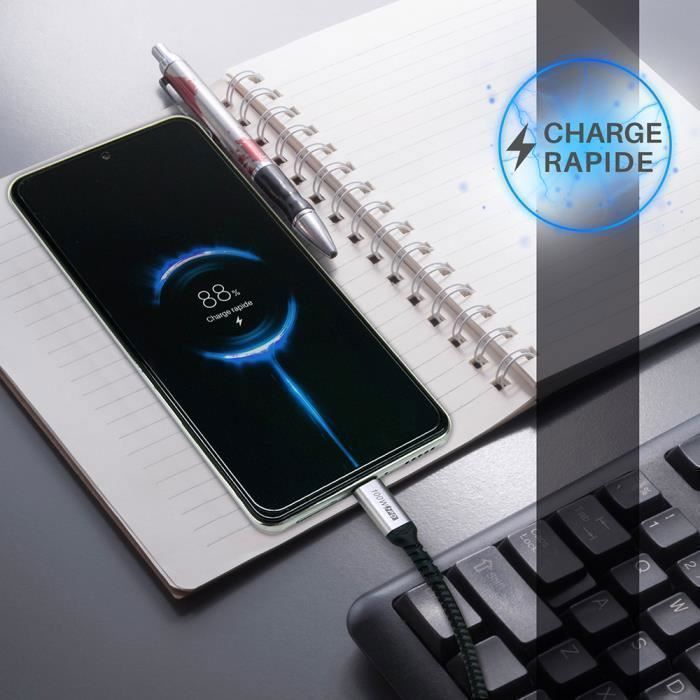 Câble USB C vers USB C M-M Charge Rapide PD 100 W transfert de données ...