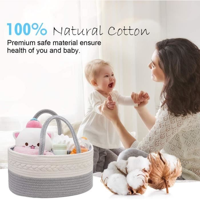 Panier de rangement pour couches de bébé, panier de rangement pour ...
