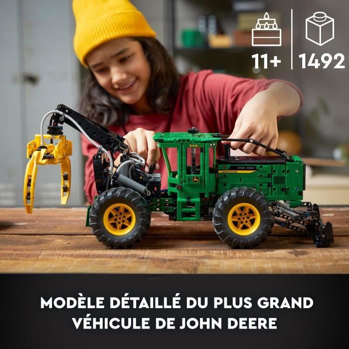 LEGO® Technic 42157 La Débardeuse John Deere 948L-II, Maquette d'Engin ...