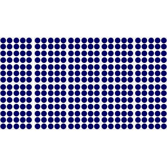 Lot 540x gommettes autocollantes marine ronde 2cm scrapbooking ...