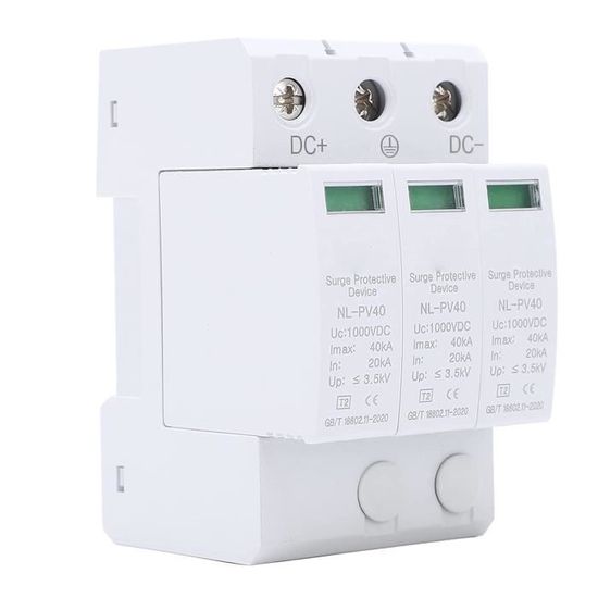 Parasurtenseur - Dc 3P House Rail Din 40Ka Parafoudre Basse Tension ...