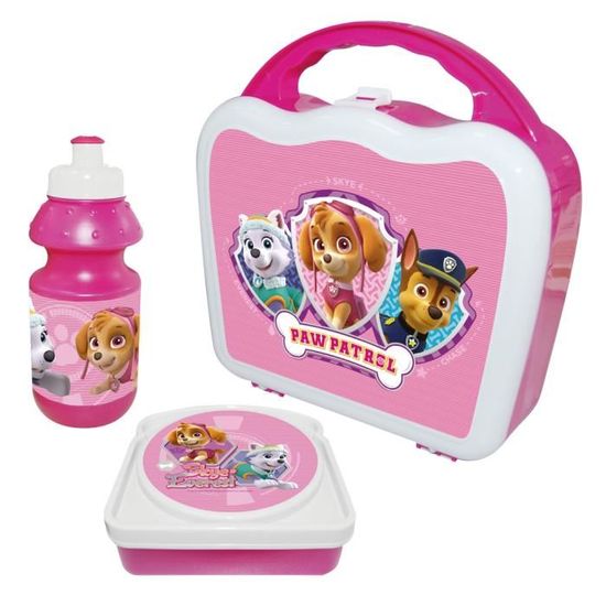 PAW PATROL - Malette goûter pique-nique PINK Pat'Patrouille - Cdiscount ...
