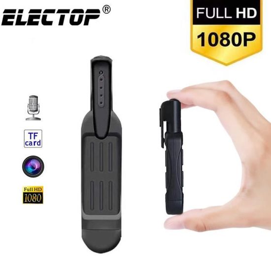 Mini caméra numérique DVR HD 1080P - Electop - T189 - Stylo Micro - 8GB ...