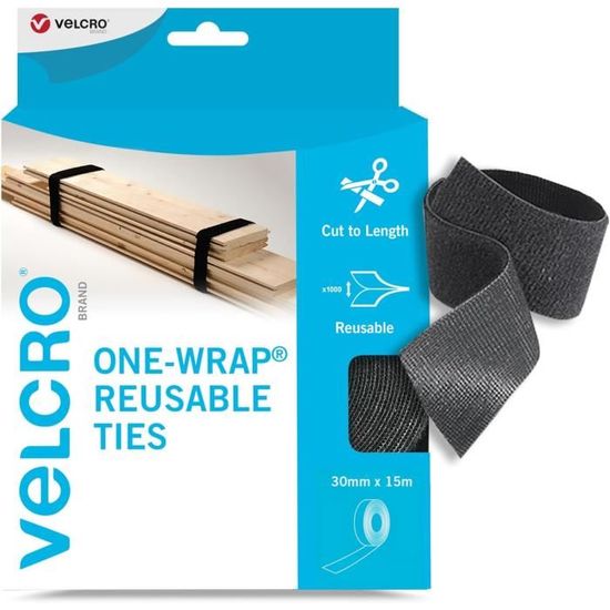 Velcro® Marque One-Wrap Attaches Réutilisables, Multi-Usage, Parfaites ...