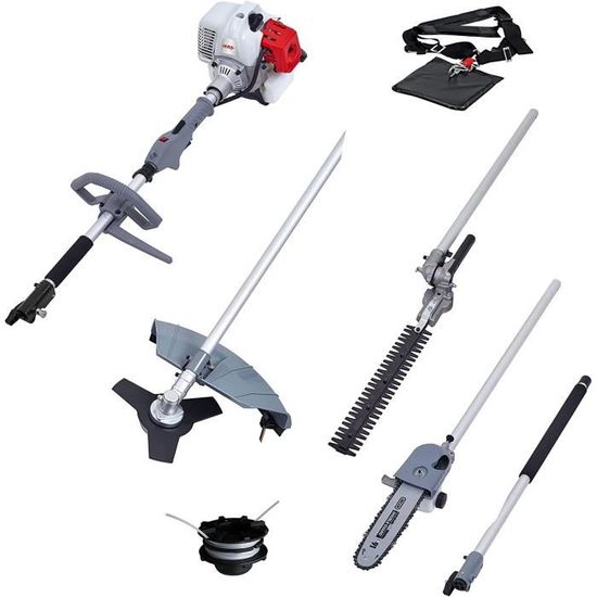 Ikra Outil multifonctions thermique IBKH 4en1 coupe-bordure ...