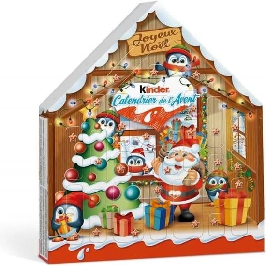 KINDER CALENDRIER DE L'AVENT 184G Maison, KINDER, UNITÉ - Cdiscount Au ...