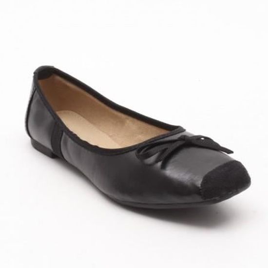 Ballerines type chausson de dans... Noir Noir Noir - Cdiscount Chaussures
