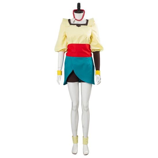 Indivisible Ajina Uniforme Halloween Carnaval Cosplay Costume ...