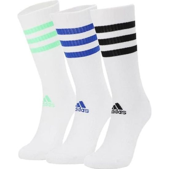 X3 paires de chaussettes Blanches Homme Adidas 3s Csh Blanc - Cdiscount ...