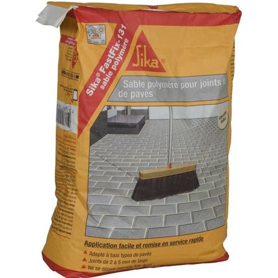Sable polymère pour remplissage des joints de pavé et dalles - SIKA ...