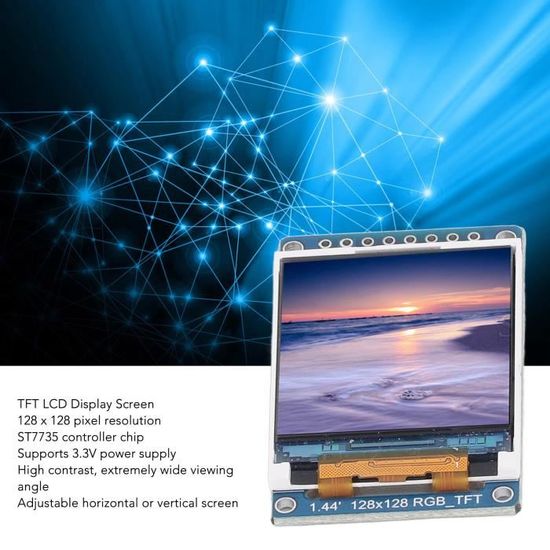 Module d'affichage LCD 1 Module D'affichage LCD TFT 1.44 Pouces ...