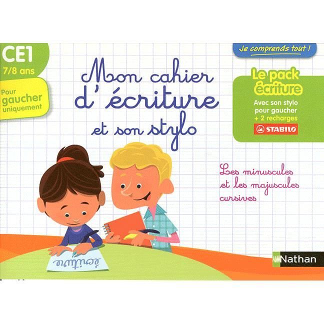 Cahier d'écriture CE1 - Cdiscount Librairie