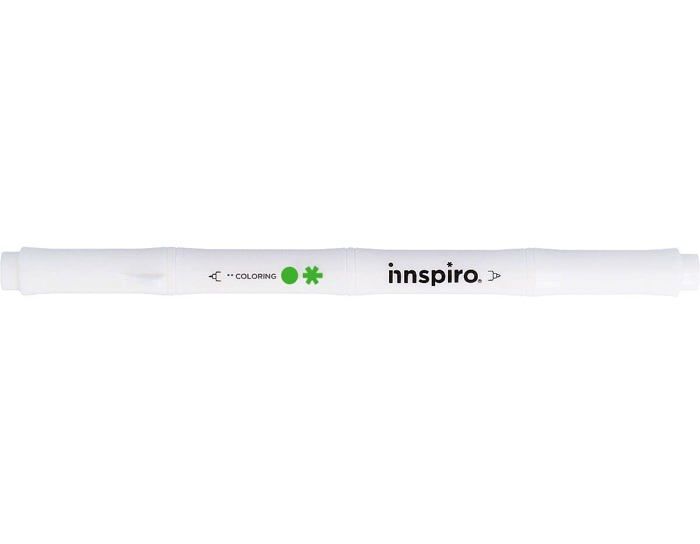 Feutres Innspiro - 18506 - Feutre coloring double pointe vert clair 0,4 ...
