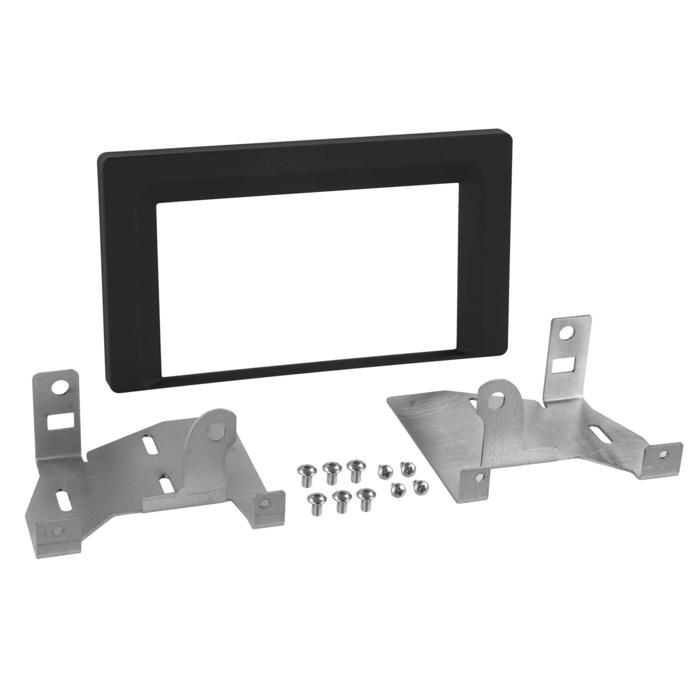 Plaque de façade 2-DIN compatible avec Toyota Aygo X 04/2022-2023 noir ...