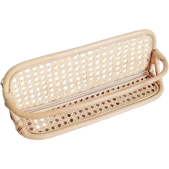 Étagère Murale En Rotin, Étagère Murale Flottante Pour D'Intérieur ...