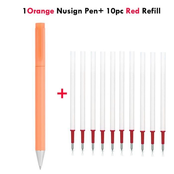 Deli Nusign ensemble de stylos Gel en métal,stylo signe Rollerball ...