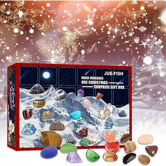 Calendrier de l'Avent Cristal de Minerai Kit De Collection De Sciences ...