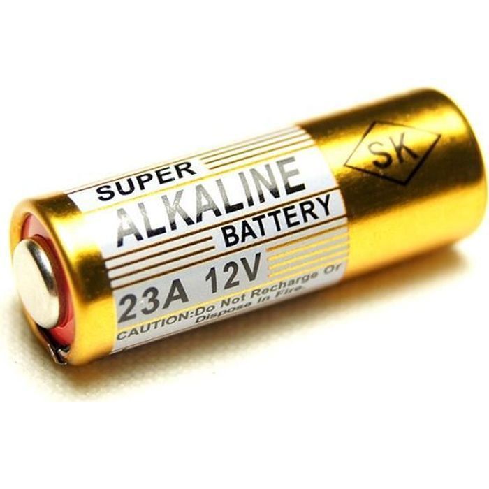 Pile A23 - 23A 12V Alcaline Super Alkaline - Cdiscount Bricolage