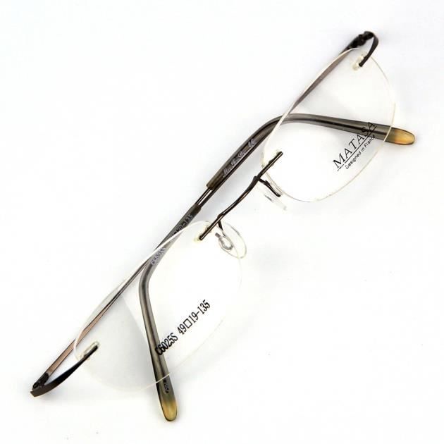 Monture de lunettes de vue percée invisible LC6025 Gris - Achat / Vente ...