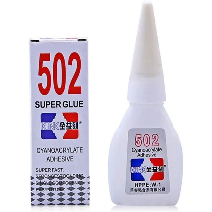 LI-Ballylelly 502 Super Colle Cyanoacrylate Adhésif Instantané Forte ...