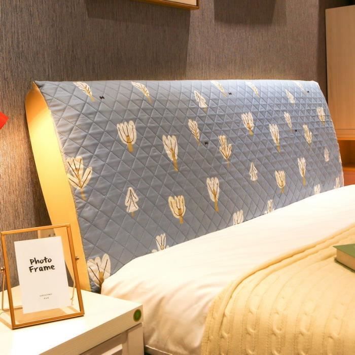 KOv-5570 Couvre-lit Double tête de lit couverture de protection couvre ...