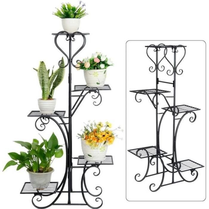 MEUBLE SUPPORT POUR PLANTE support pot de fleur fer forgé porte plante ...