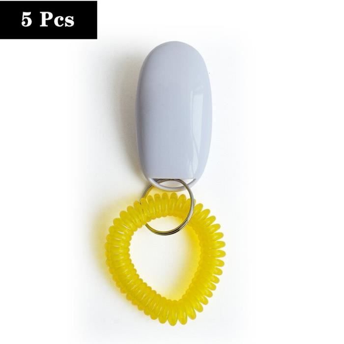 Dog Clicker 5Pcs Sound Clicker Pet Tranining Clicker Obedience Dog Cat ...