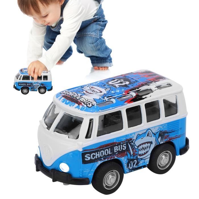 ESTINK Voiture Jouet Bus Enfant Modèle Mini Simulation 1:36 Alliage Son ...
