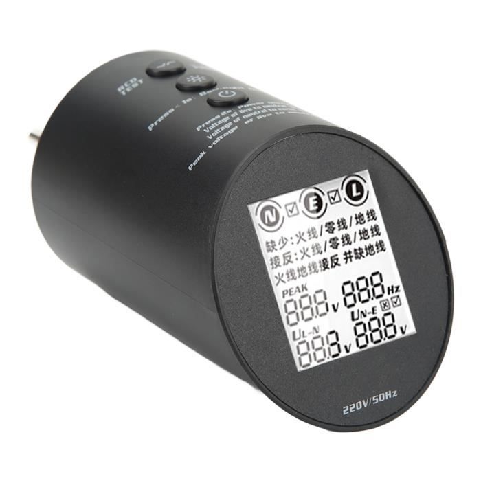 EIF Testeur De Prise Lcd Testeur De Prise Avec Écran Lcd Détecteur De ... EIF Testeur De Prise Lcd Testeur De Prise Avec Écran Lcd Détecteur De ...