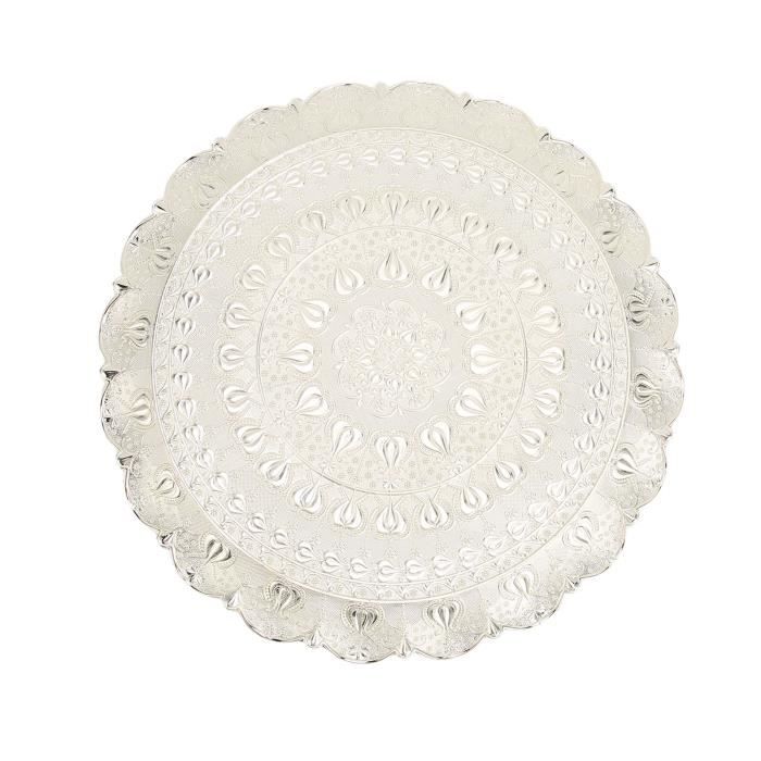 Plateau de service à café - FDIT - Vintage - Motif en relief - Multi ...