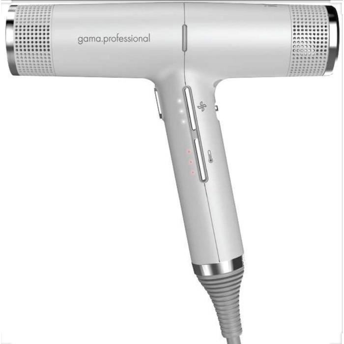 Sèche-cheveux professionnel Gama IQ PERFETTO - Gris - 3 températures ...