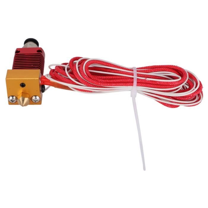 Garosa Kit d'extrudeuse Hotend CR10 Red Extruder Hotend Kit Connexion ...