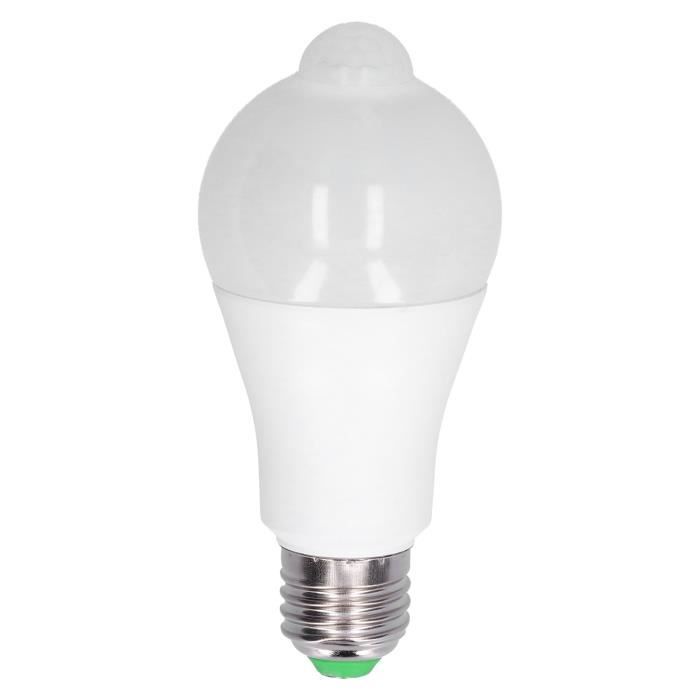 Ampoule LED à Induction E27 18W - GOTOTOP - Capteur PIR - Lumière ...