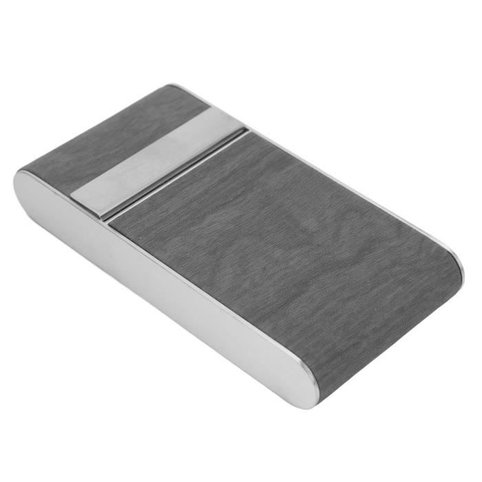 GOTOTOP étui à cigares Étui à cigarettes en acier inoxydable contenant ...