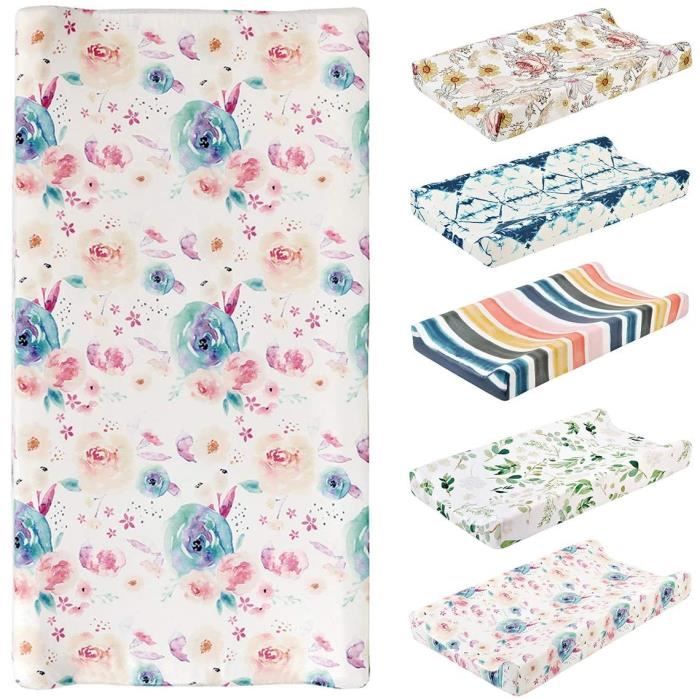 Housse De Matela A Langer - Limics24 - Matelas À Tissu Éponge Doux ...