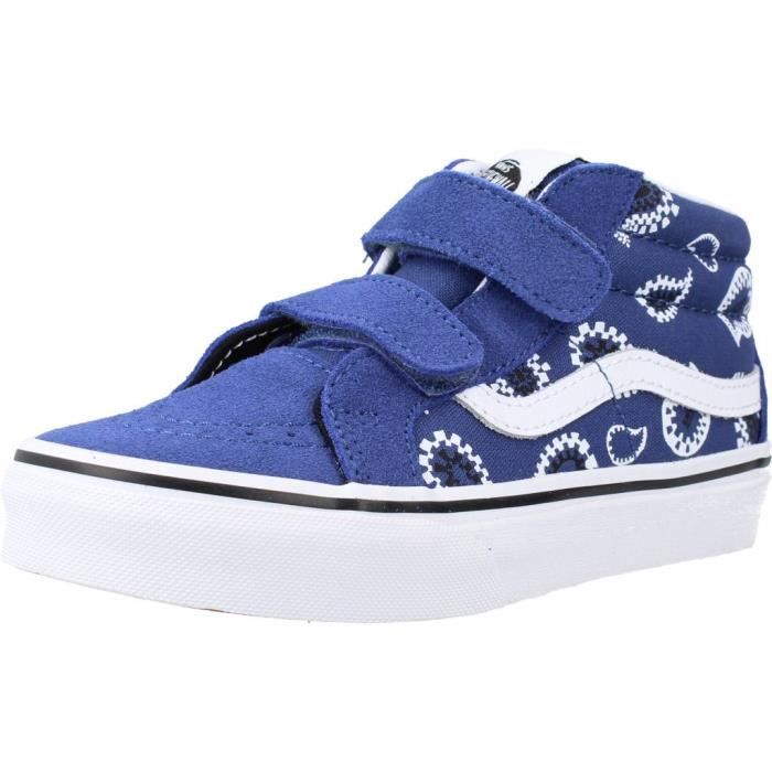 Basket Vans 130353 Bleu 30 Bleu - Cdiscount Chaussures