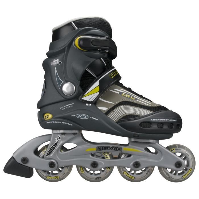 ROLLERS SKATE roues alignées bottes semi rigide P41 - Achat / Vente ...
