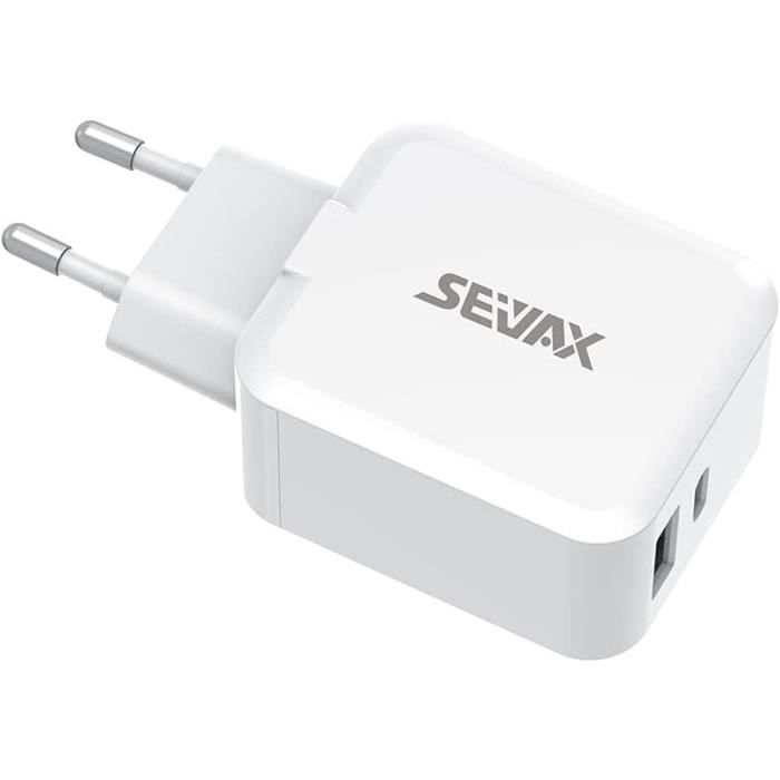 Pd 30W Fast Charger Dual Ports Type C And Usb Quick Charge Wall Charger ...