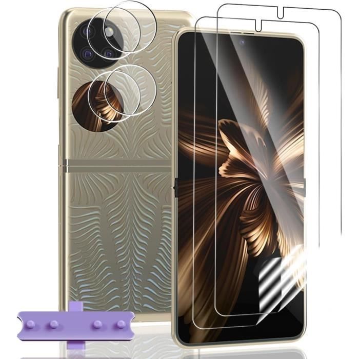 2+2 Pièces Pour Huawei P50 Pocket Protection Écran + Huawei P50 Pocket ...