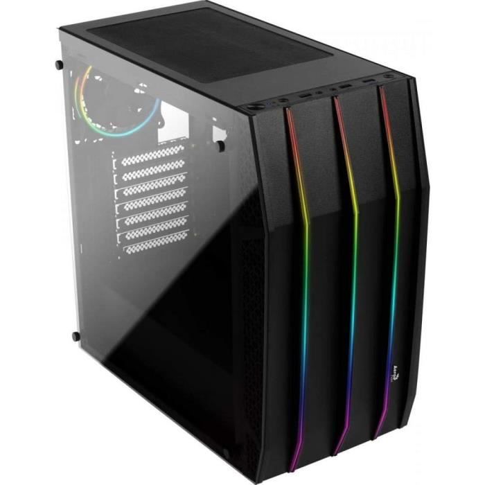 Klaw, Boîtier Pc Atx, Verre Trempé, Façade Rgb, 3 Ventilateurs Rgb ...