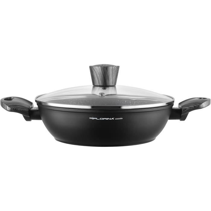 Casserole En Aluminium (2,5 L) I Casserole Induction Bono I 24 Cm Diamètre I Marmite Pour ...