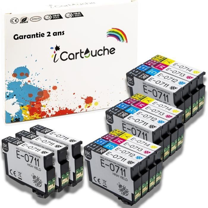 Cartouche D'Encre Compatible Pour Epson T0715 Stylus D120 Dx4050 Dx4450 ...