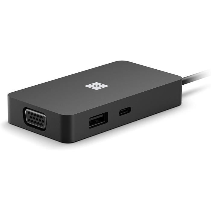 Microsoft USB-C Travel Hub, Adaptateur Multiport USB Type C, 5-en-1160 ...