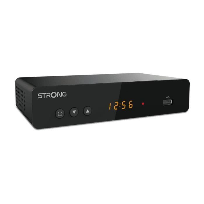 Récepteur TV TNT HD - STRONG - SRT8222 - Double Tuner - Port USB - 10 bits - Cdiscount TV Son Photo