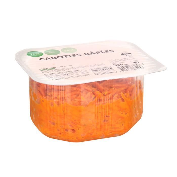 TOUS LES JOURS Salade carotte rapée 500g - Cdiscount Au quotidien