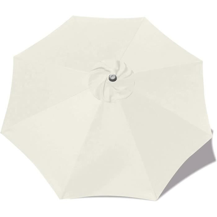 Housse De Rechange Pour Parasol 8 Baleines Protection Uv Résistant Au ...
