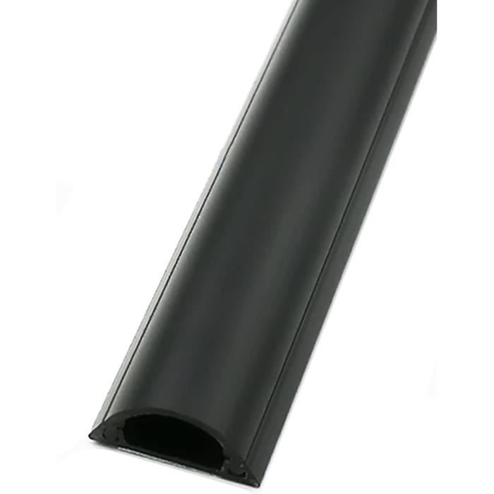 Goulottes Pvc Cache-Câbles Au Sol Avec Adhésif, Montage Mural Cache ...