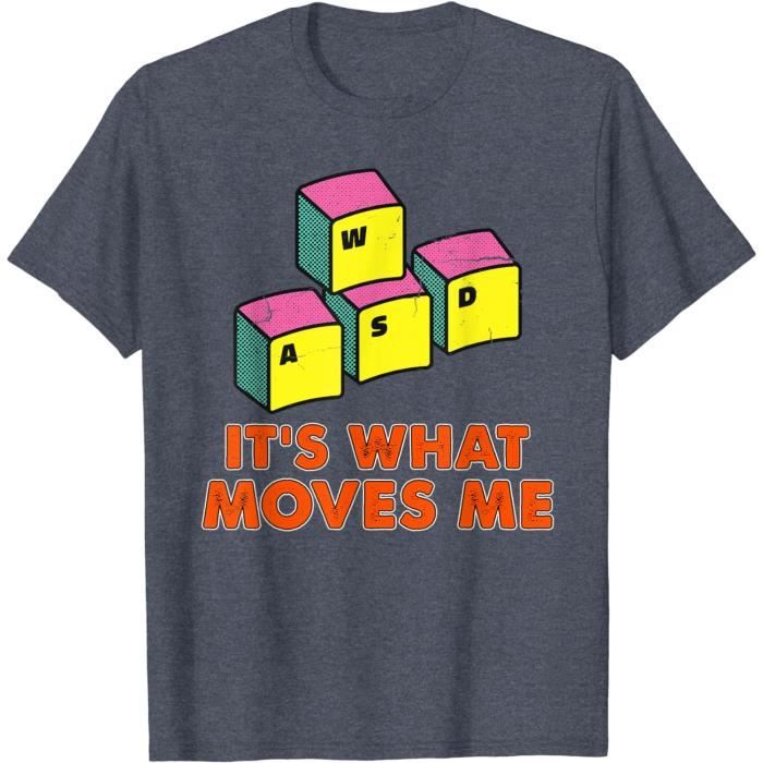 Wasd Rgb Keyboard Keys Pc Gaming T For Computer Gamers T Shirt[h2825
