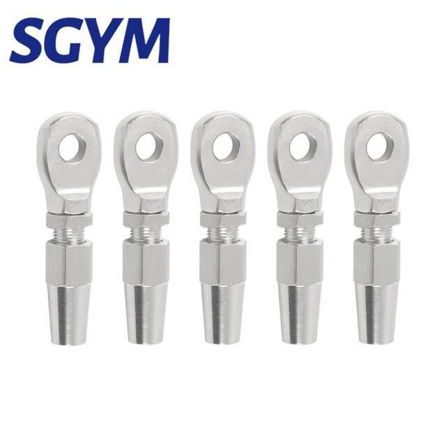 ACCESSOIRES POUR CABLE,for 3mm wire--Terminal à œil sans bras en acier ...